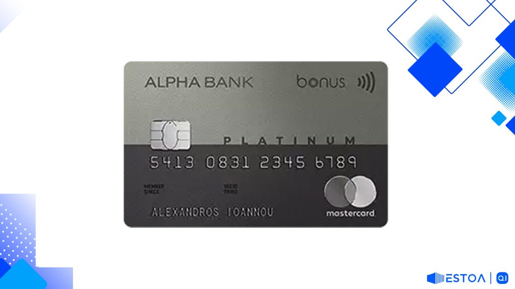 Platinum Bonus Mastercard: Το απόλυτο σύμβολο κύρους και ασφάλειας - ESTOA
