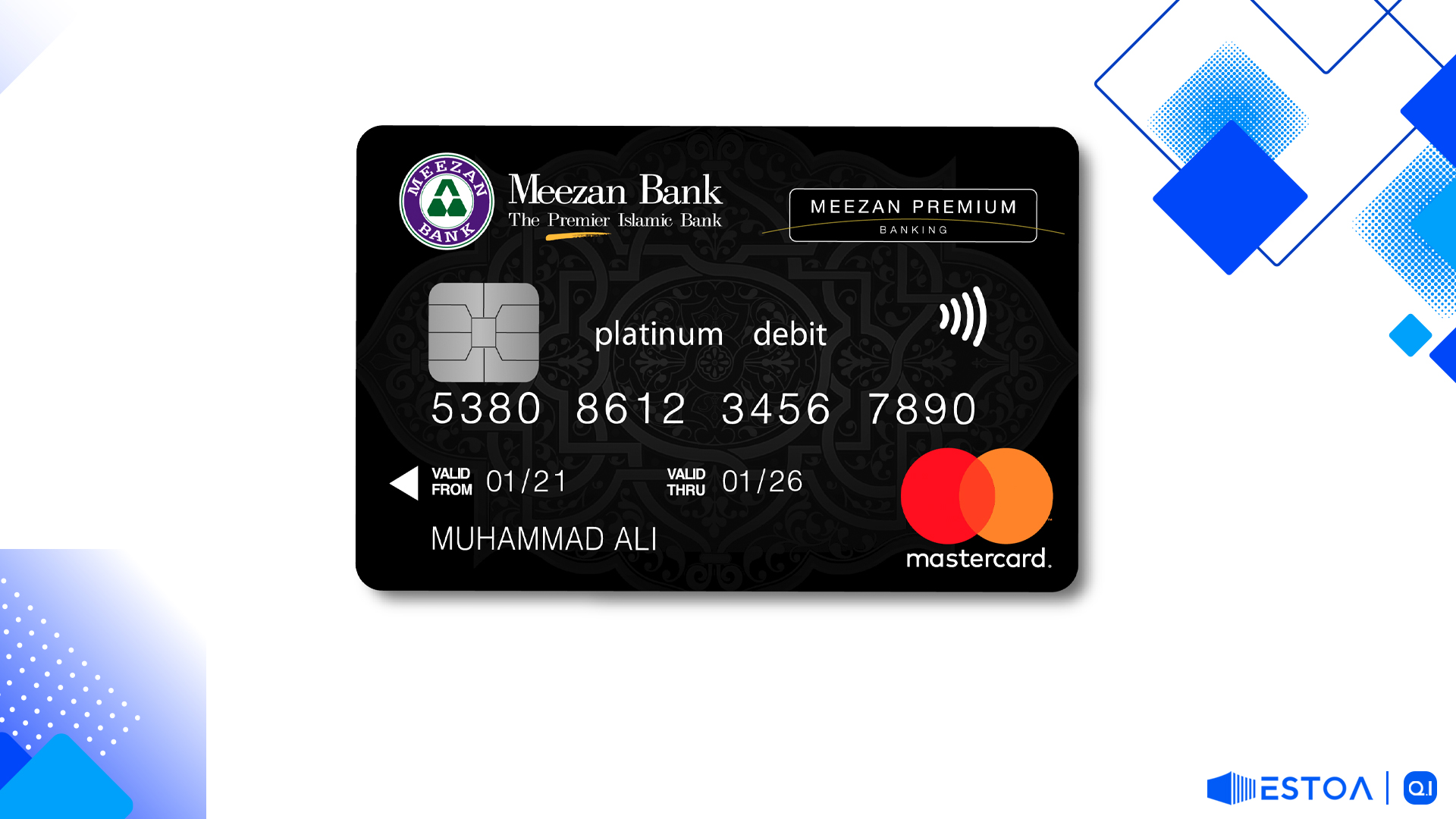 Meezan Visa Platinum Debit Card: پاکستان کا بہترین ڈیبٹ کارڈ - ESTOA